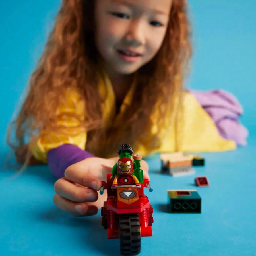 LEGO LEGO Marvel 76287 Homem de Ferro com Bicicleta e o Hulk | SHEIN Brasil