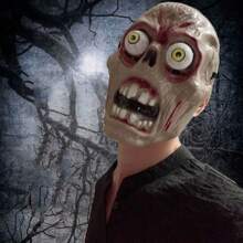 Terrifying Clown Mask, Scary Evil Killer Mask, Halloween Costume Role ...