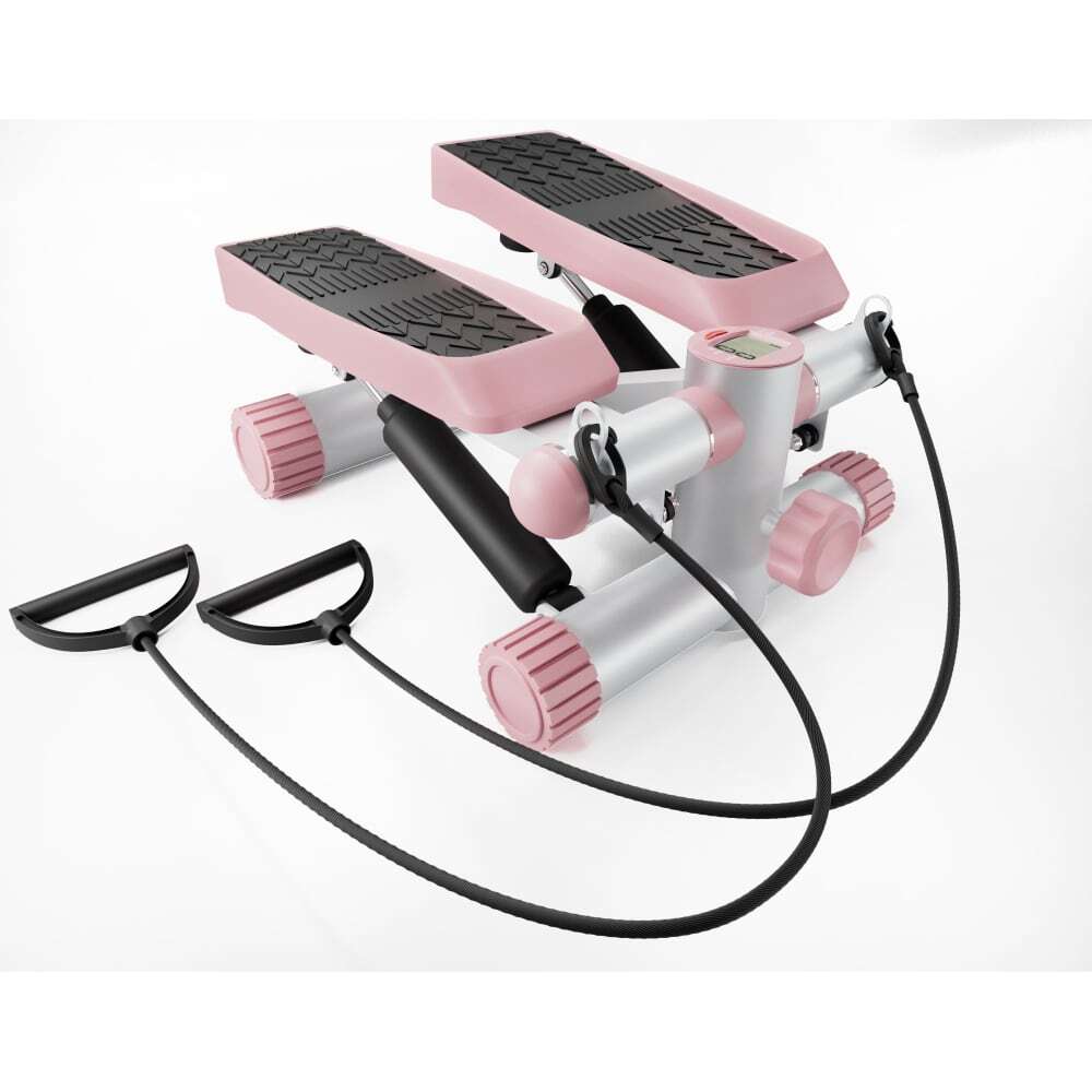 Steppers For Exercise, Stair Stepper With Resistance Bands, Mini ...