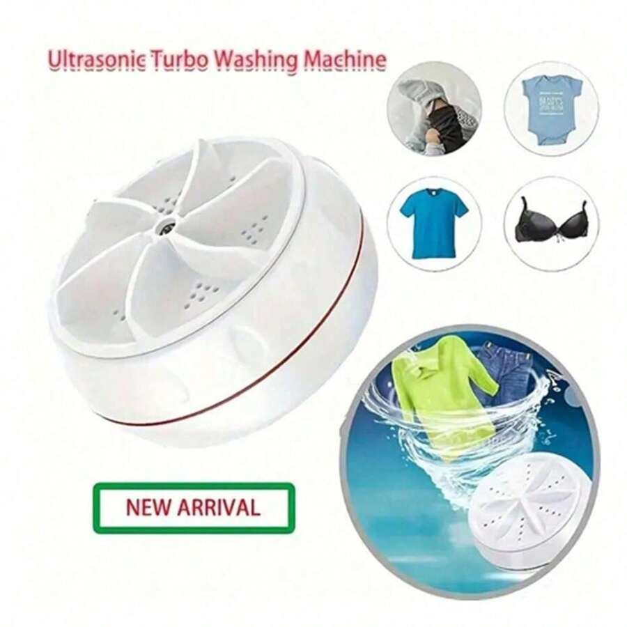 Mini Portable Washing Machine Multifunctional Ultrasonic Turbine ...