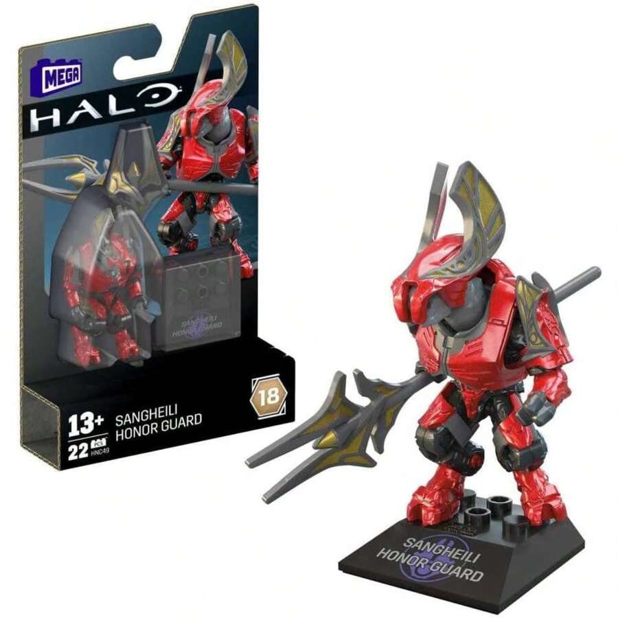 Mega Bloks MEGA Halo Heroes Mini Figure Series 18, Sangheili Honor ...