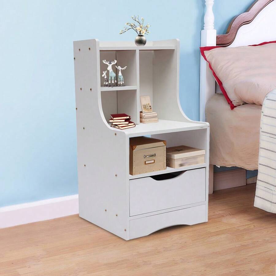 Multilayer MDF Coffee Tables And Side Tables With Drawers And Storage ...