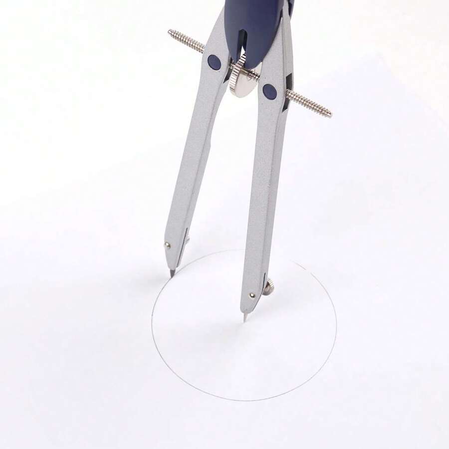 Stainless Steel Drawing Compass Math Geometry Tools For Circles School ...