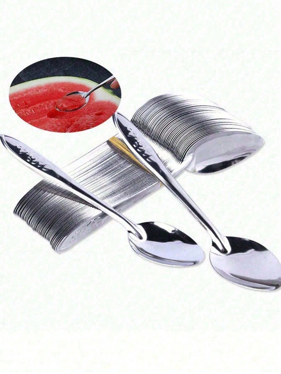 5pcs/10pcs Stainless Steel Small Spoons, Suitable For Digging ...