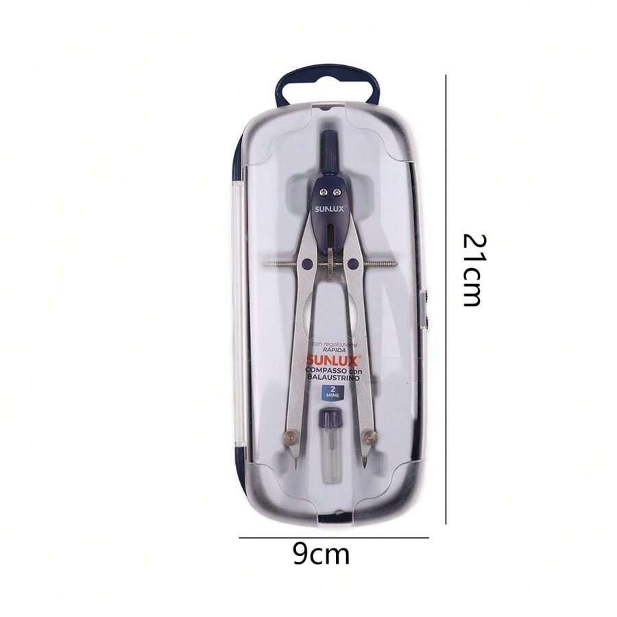 Stainless Steel Drawing Compass Math Geometry Tools For Circles School ...