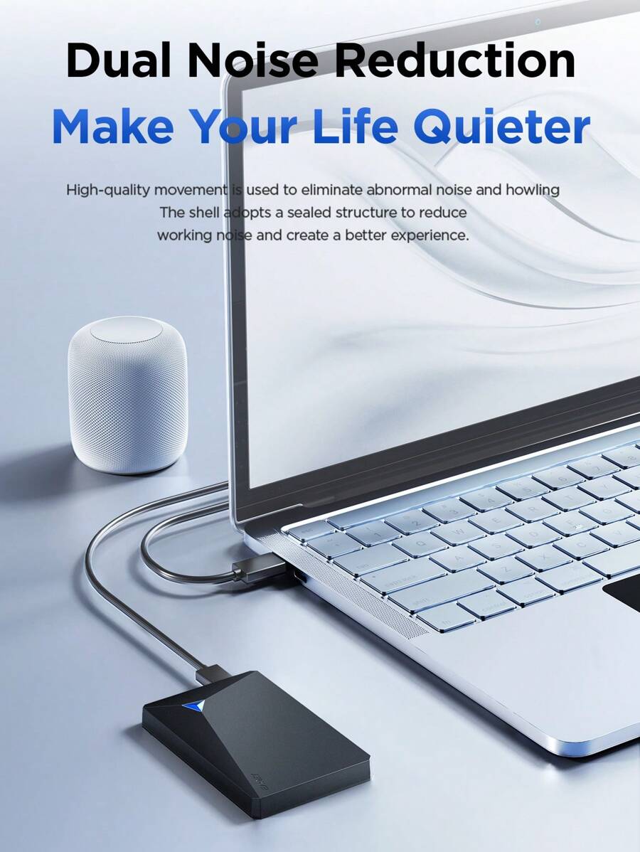 EAGET Portable 5TB External Hard Drive HDD -Ultra-Portable External ...