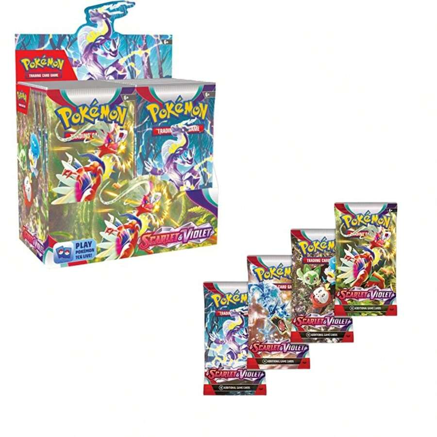 Pokemon TCG: Scarlet & Violet Booster Display Box (36 Packs) | SHEIN USA