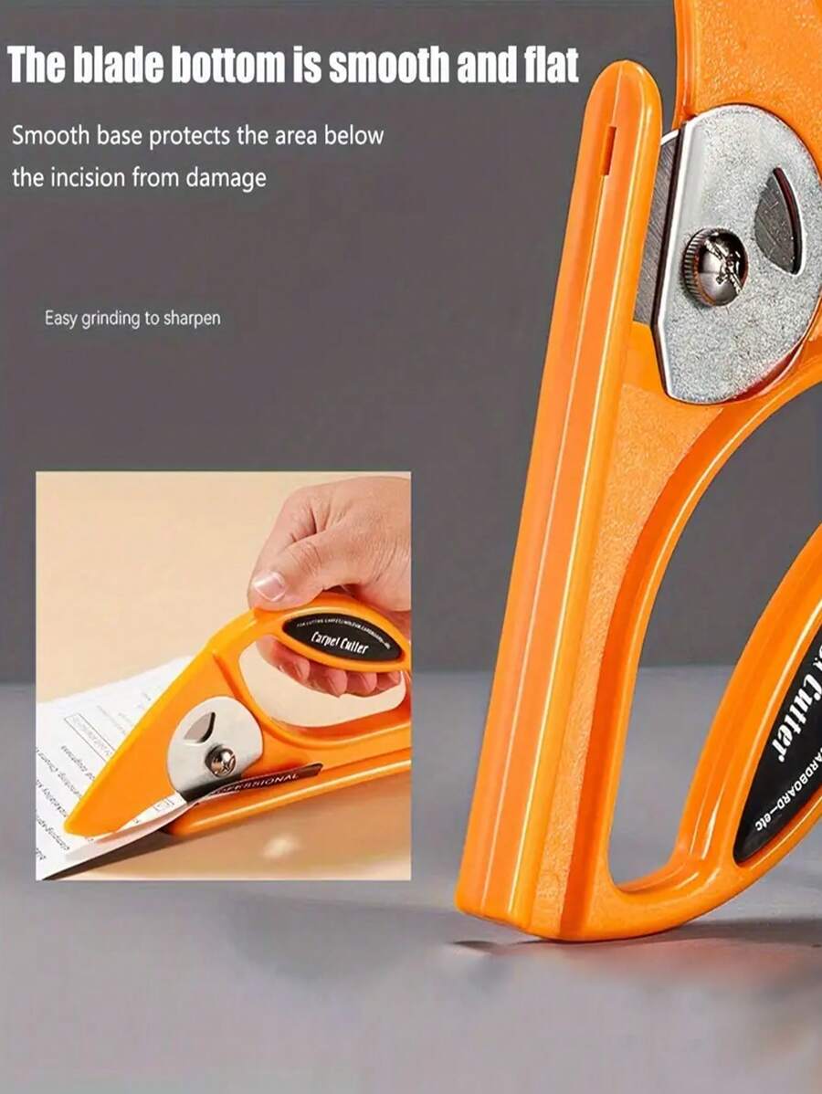 45mm Rotating Blade Utility Knife - Large Handle, Sturdy Base, For ...