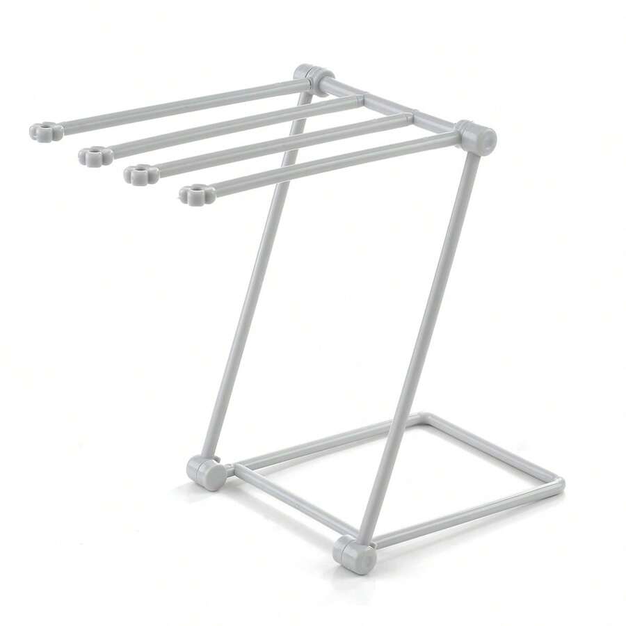 Folding Kitchen Rag Rack, Plastic Towel Rack, Folding Drying Rack ...