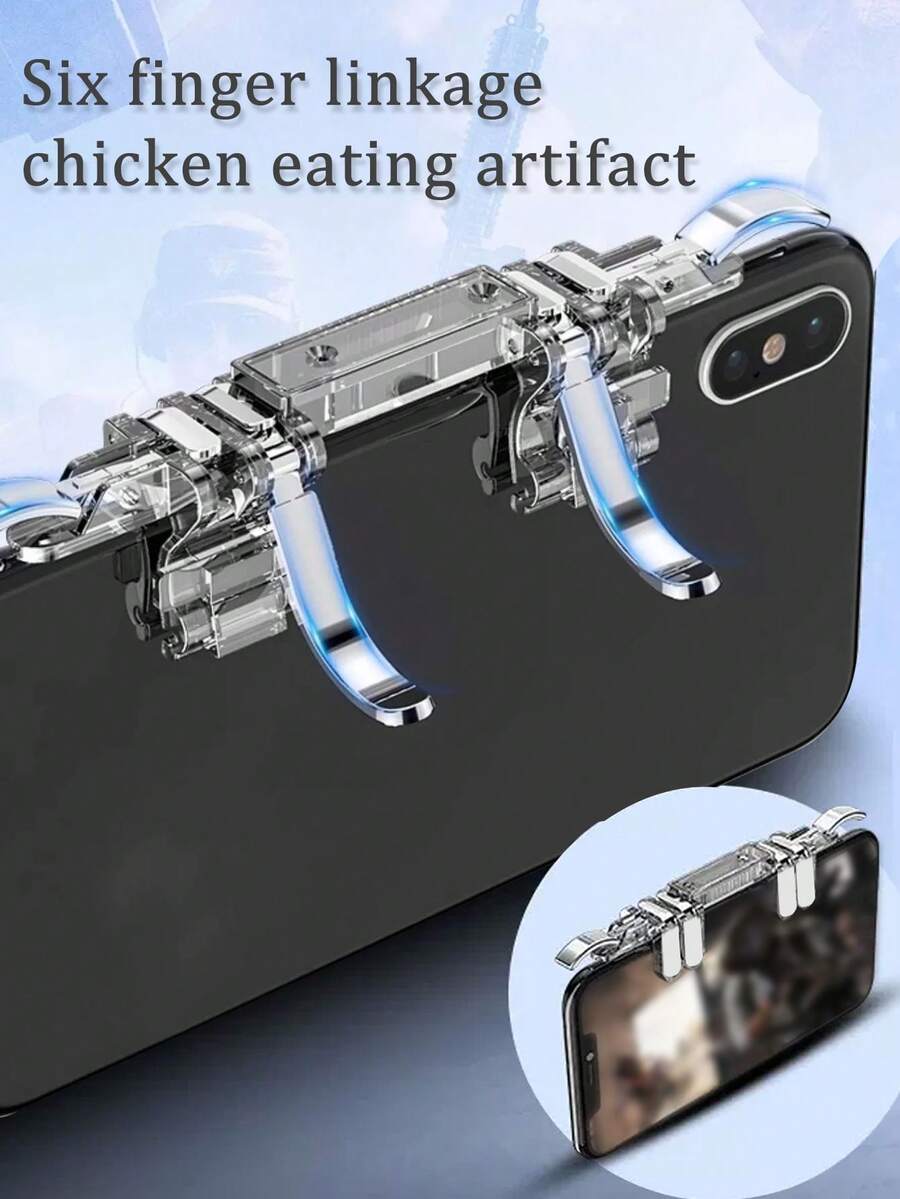 Chicken Dinner Pro Automatic Rapid Fire Six Fingers Mobile Game Trigger ...