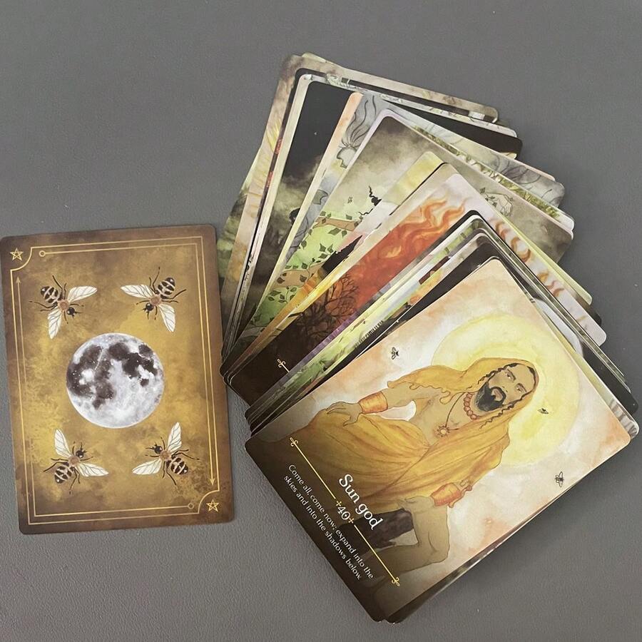 Seasons Of The Beltane Oracle Cards Full English Deck Tarot Divination ...