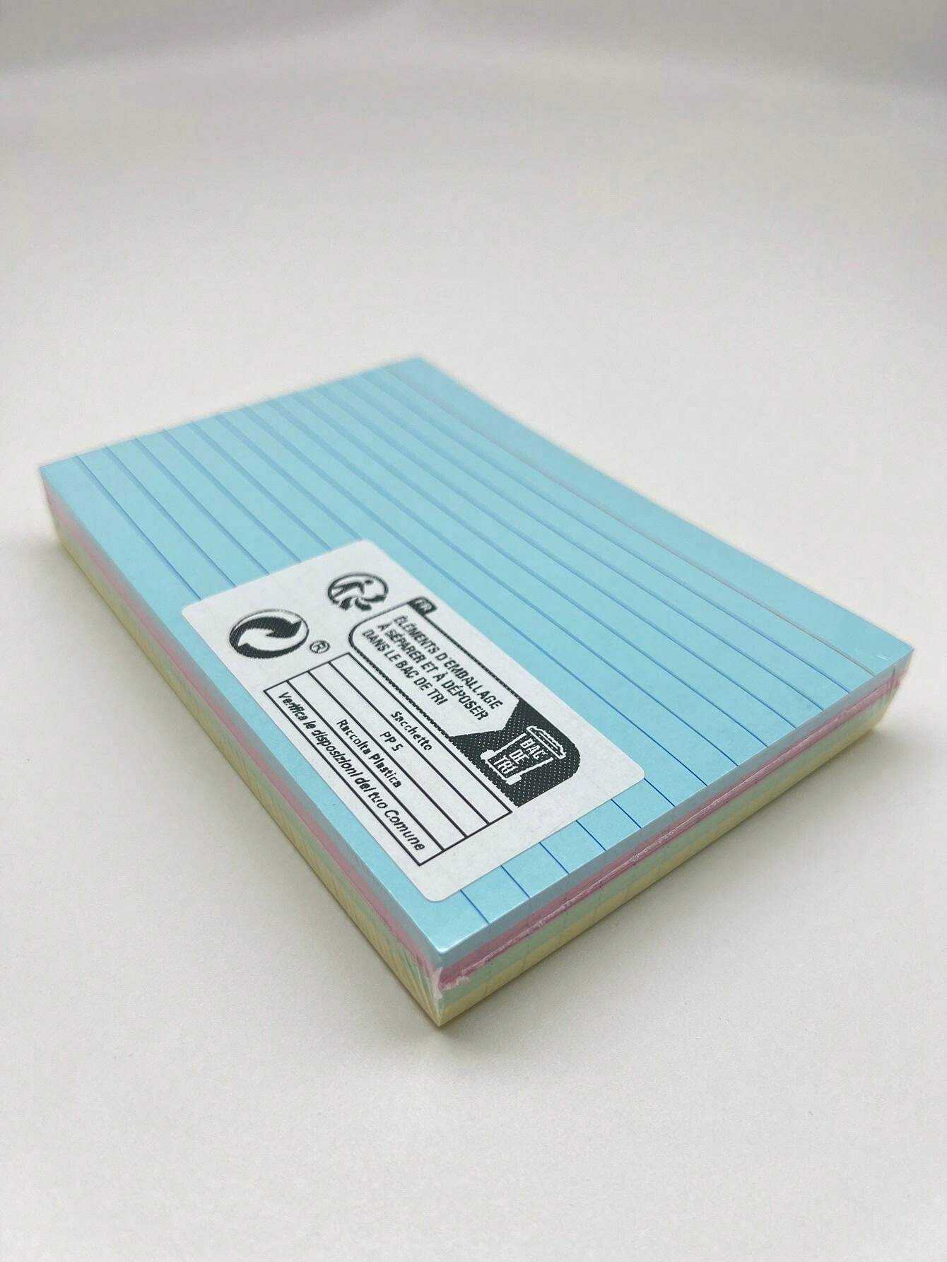 Index Cards 3" X 5", 100 Sheets, Lined Index Cards, Note Cards, Flash ...