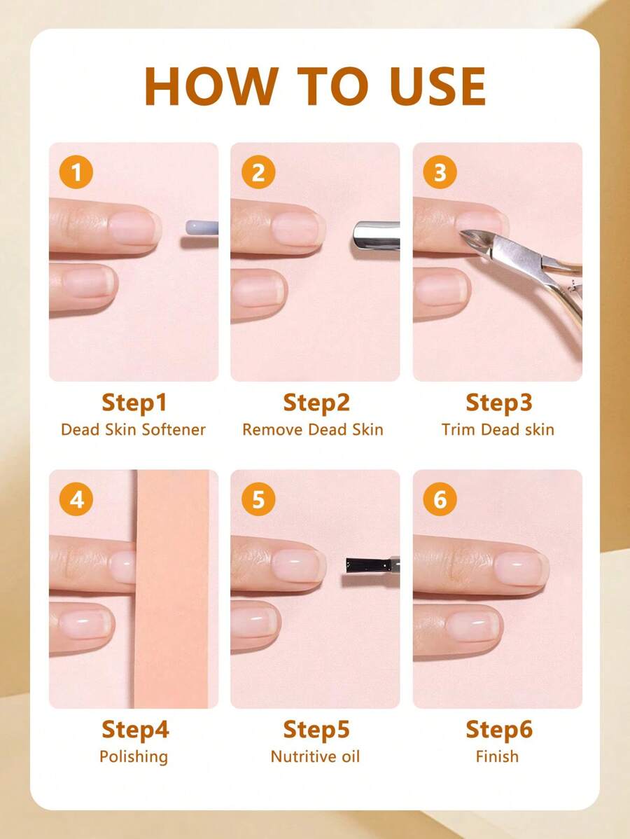 Nail Cuticle Oil 15ML Plant Dried Flower Nutrient Oil Moisturizing Anti ...