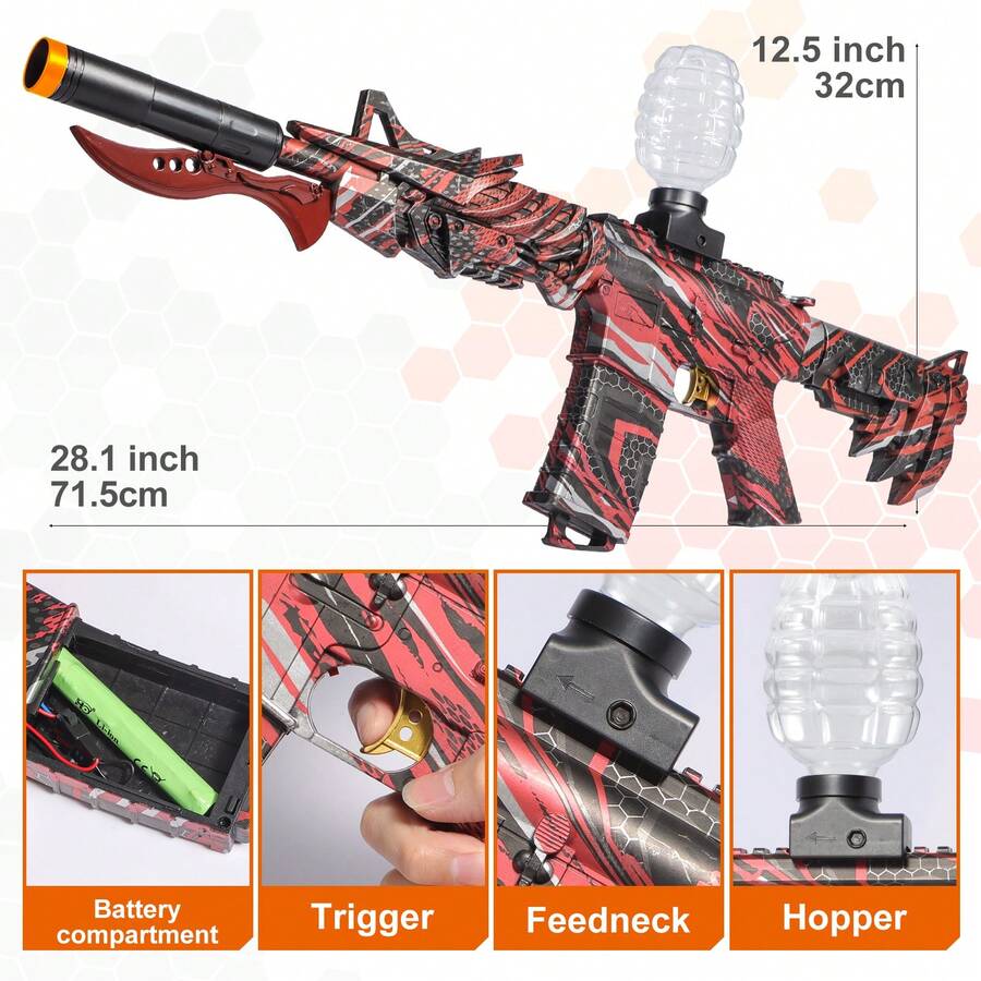 M4A1 Electric Blaster Gun Toy Set, High Precision Shooting Toy, Easy To ...