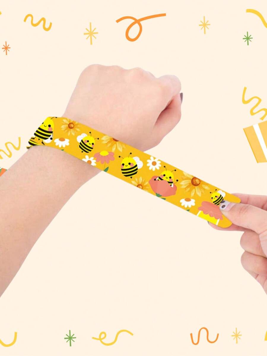 12 Bees Clapping Rings, Honey Clappers With Insects Clapping Rings ...