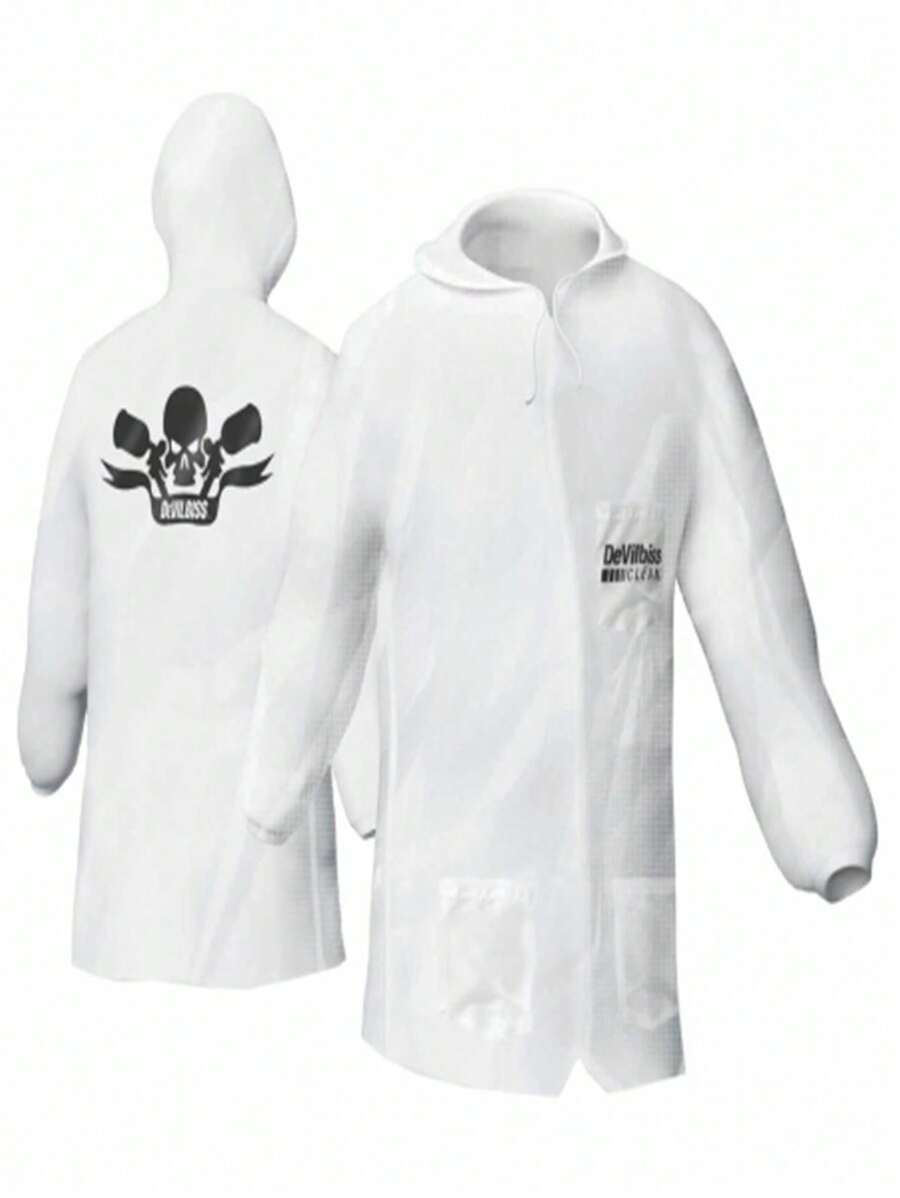 Unbeatablesale DeVilbiss DEV-803664 Reusable Lab Coat With Pullover ...