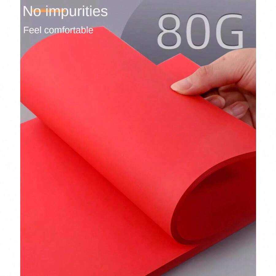 Papel de cartulina A4 en colores vibrantes - Pesado y resistente para ...