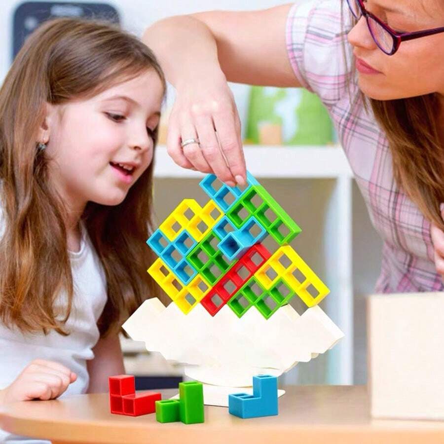 Balancing Game, Rocking Toy, Stacking Building Blocks For Kids 2 ...
