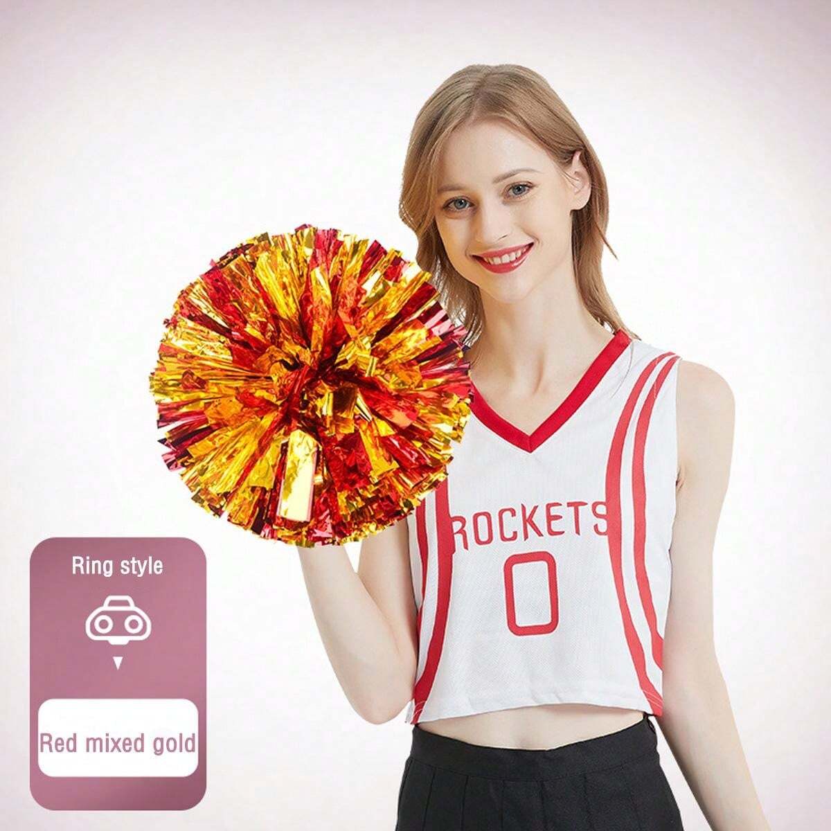 Cheerleading Pom Poms, Sport Cheer Dance Pom Poms For Competitions ...