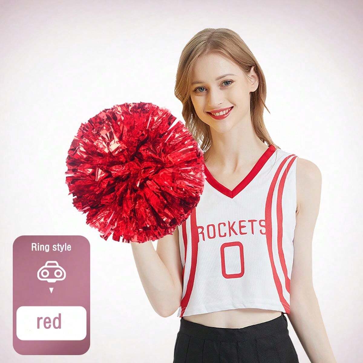 Cheerleading Pom Poms, Sport Cheer Dance Pom Poms For Competitions ...