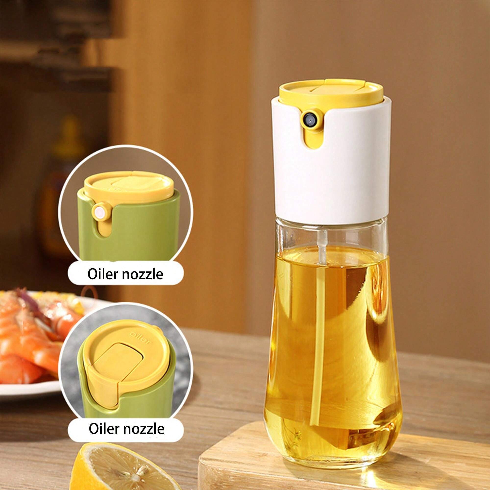 Spray para pote de óleo de vidro para cozinha de dupla finalidade Spray ...