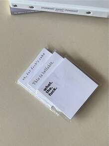 50pcs Fun Sticky Note Notebook, Suitable For Memo, Note-Taking, School ...