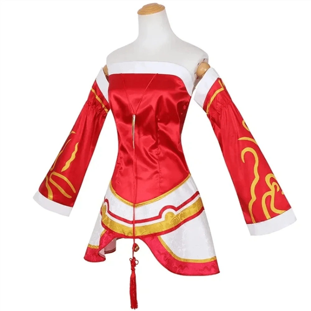 In Stock 9 Tailed Fox Cosplay Costume For Women Halloween Anime Cosplay Dress Shein Eur