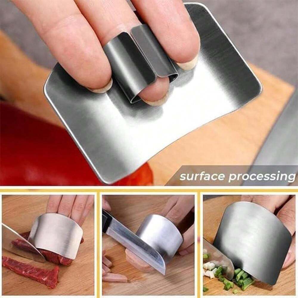 Finger Guards For Cutting, Stainless Steel Knife Cutting Finger ...