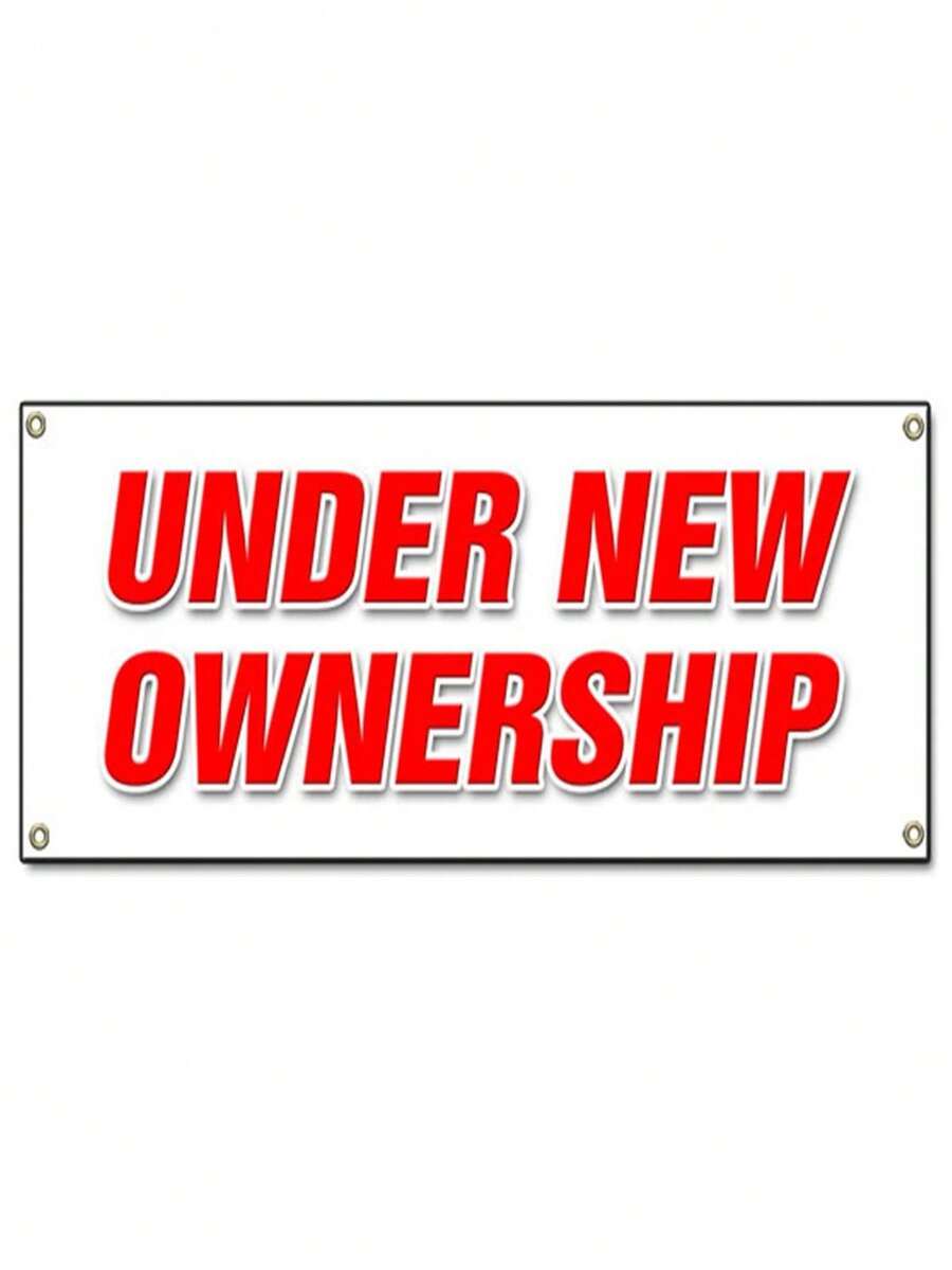 SignMission B-Under New Ownership 18 X 48 In. Under New Ownership ...