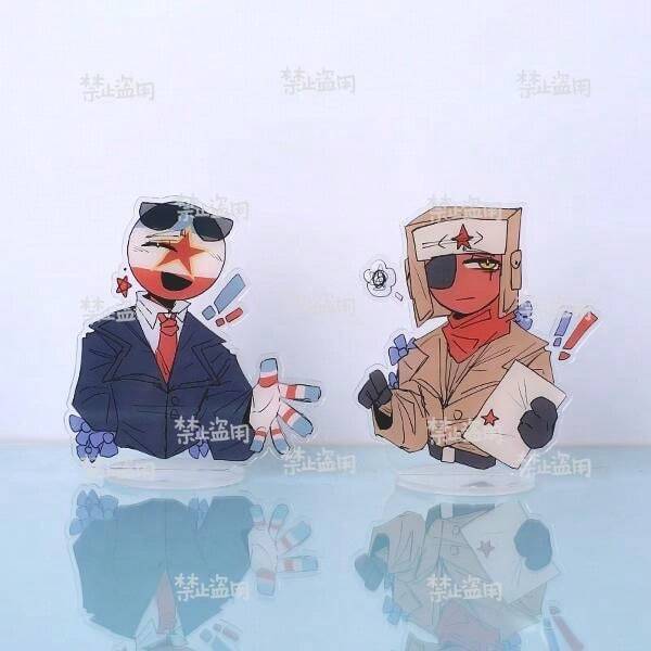 National Personification Original Yugoslavia Soviet Acrylic ...