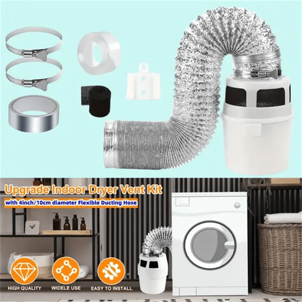 Kit de raccordement de conduit de sèche-linge, convient pour des ...