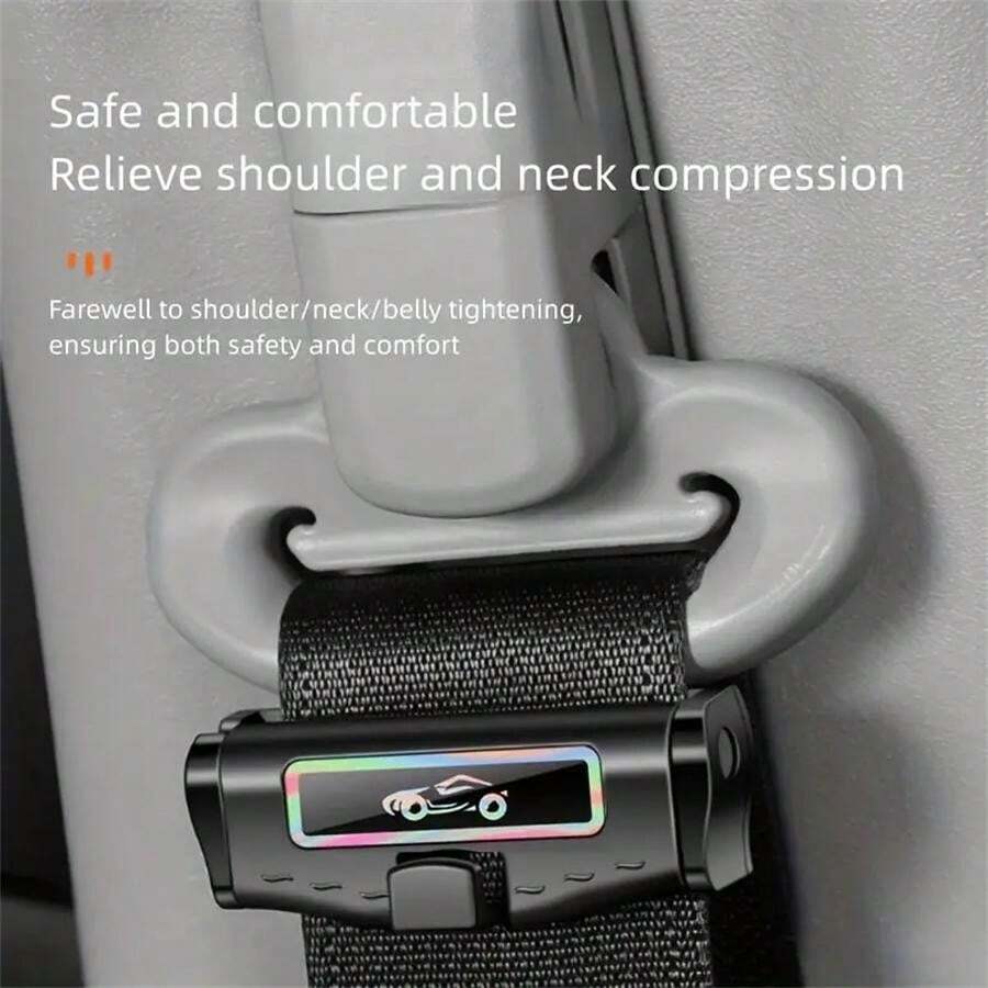 2pcs Car Seat Belt Stabilizer - Anti-Collision, Noise Reduction And ...