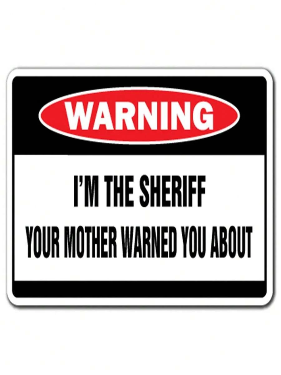 Unbeatablesale SignMission W-Sheriff 12 X 8 In. I Am The Sheriff ...
