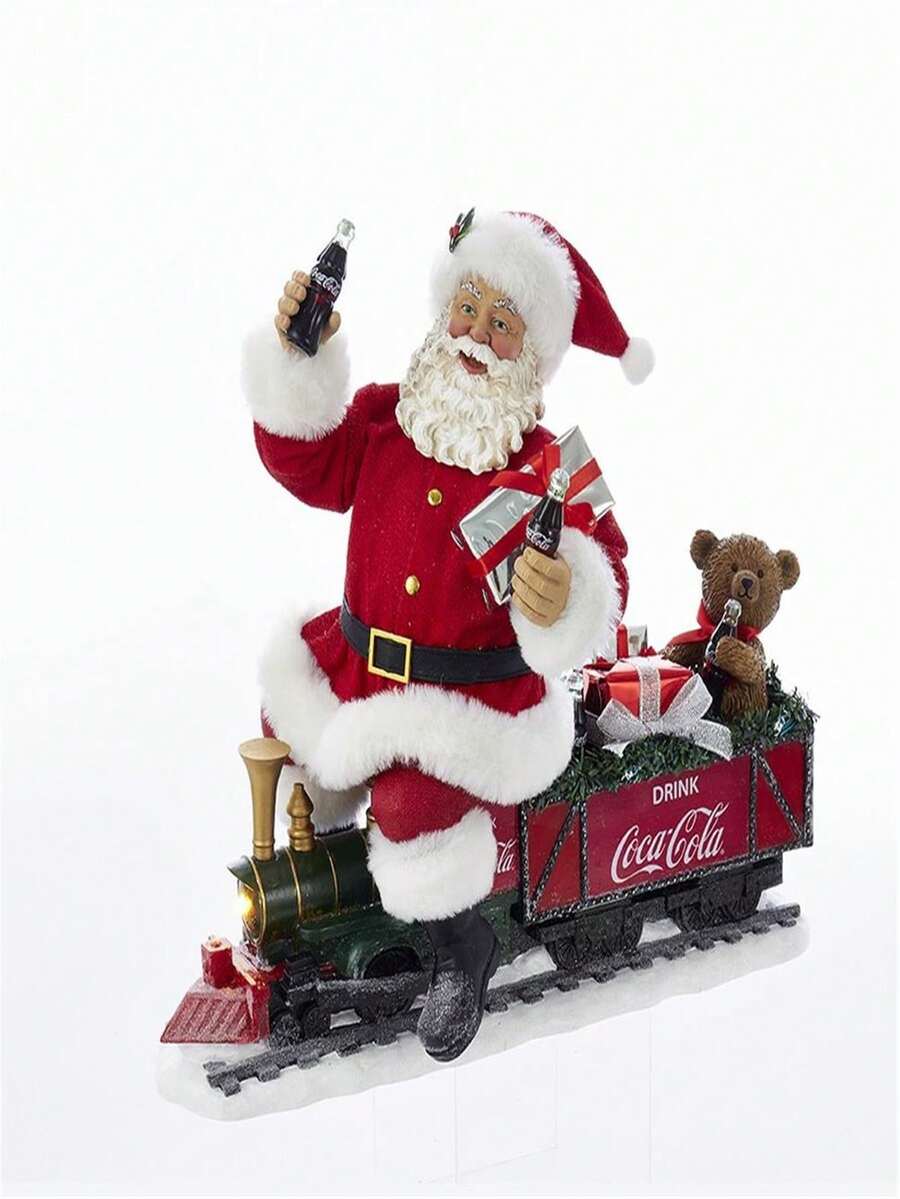 Unbeatablesale Kurt S. Adler CC5171 Battery-Operated Coca-Cola Santa ...