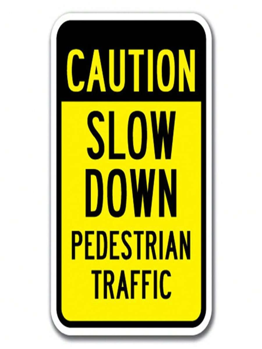 Unbeatablesale SignMission A-1218 Slow Down - Caution Slo 12 X 18 In ...