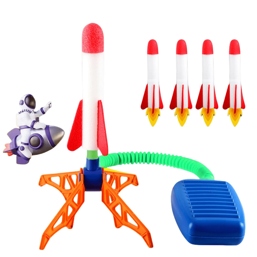 Flying Rocket Launch, Outdoor Catapult, Children's Foot Stepping ...