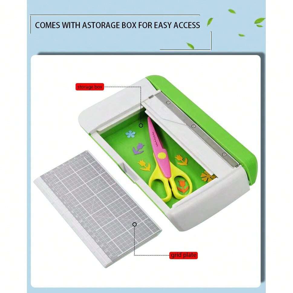 Portable Guillotine Paper Cutter Trimmer Slide Cutting Machine, Manual ...