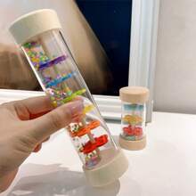 OBOVAY 1pc Wooden Rain Stick Montessori Toys For Babies,Baby Rattle ...