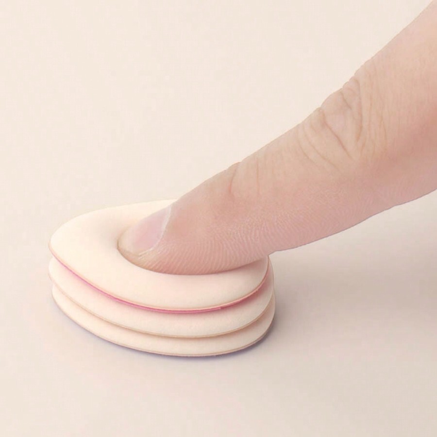 Mini Thumb Powder Puff Does Not Eat Powder Finger Concealer Powder Puff ...