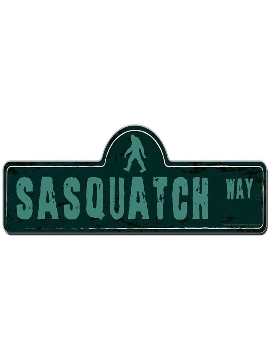 SignMission P-618 Sasquatch 18 X 6 In. Sasquatch Street Sign | SHEIN USA