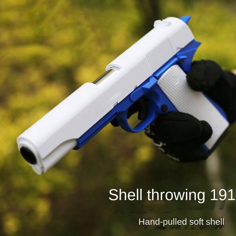 A Manual 1911 Shell Throwing Toy Gun, Experience Real Shooting, Safe ...
