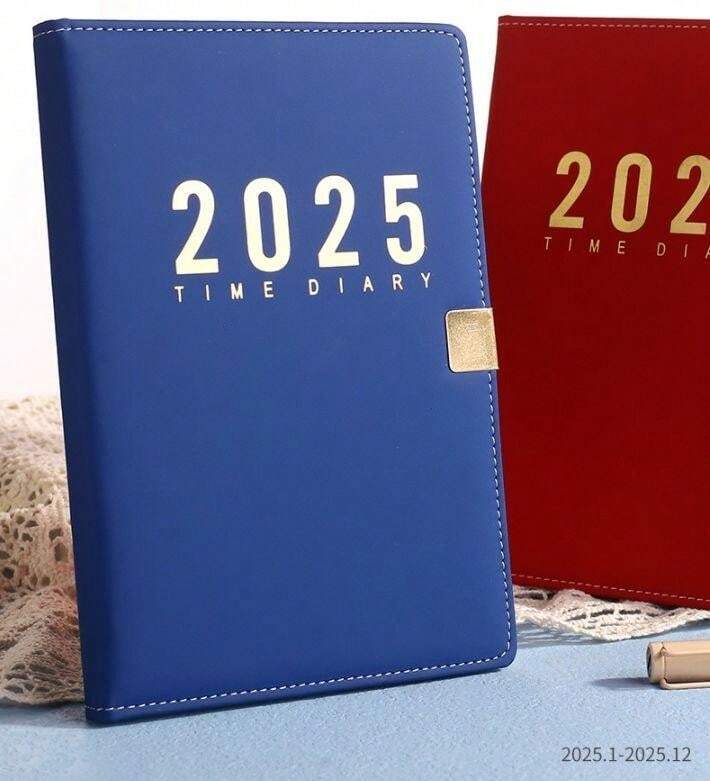 2025 Calendar Diary, Self-Discipline, Check-In, Time Management, 1 Page ...