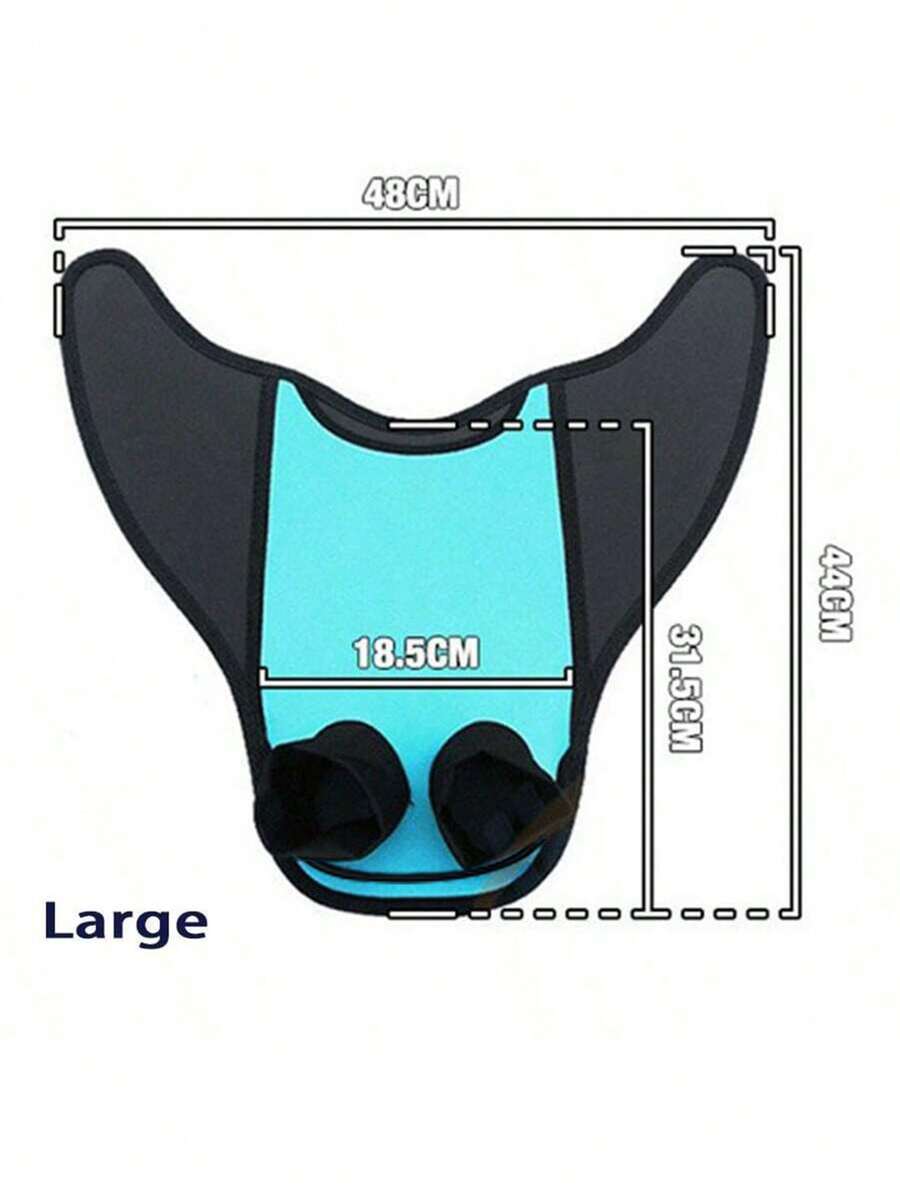 Newest Arrival Mermaid Swimming Tail Monofin Fins One-Piece Flipper ...