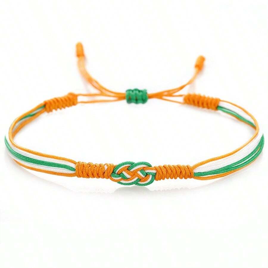 Handmade Braided Friendship Bracelets With USA, France, Mexico National ...