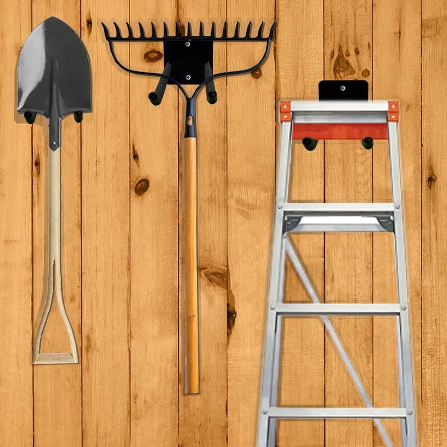 Garage Garden Tool Wall Mount Hook, Garage Organization And Storage ...