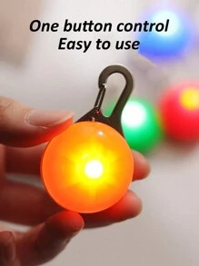 1pc Random Pet Luminous Pendant Anti-Lost Tag, Light Up Your Dog's ...