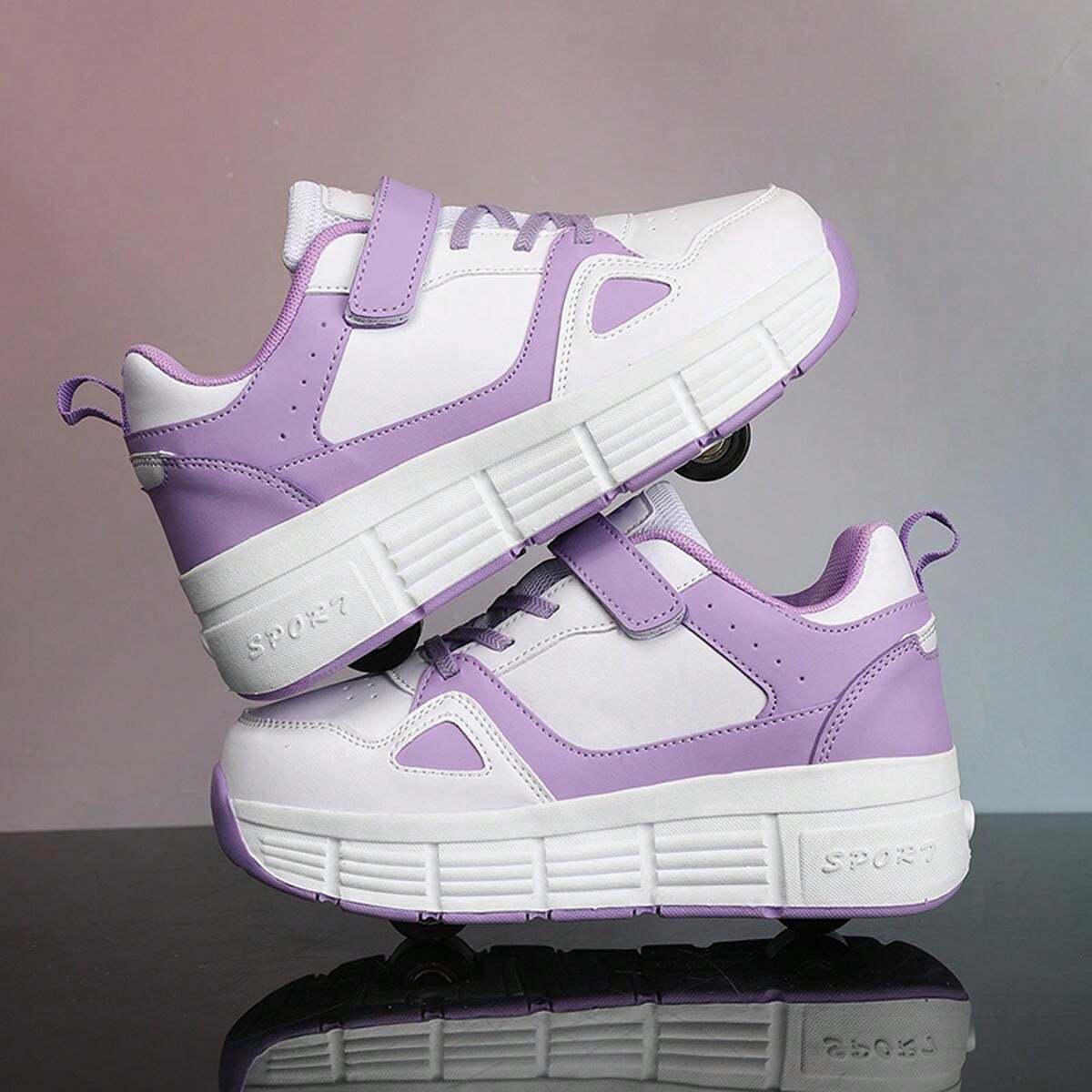 Girls' Wheelies Shoes Kids Sports Outdoor Sneakers Roller Skating Shoes ...