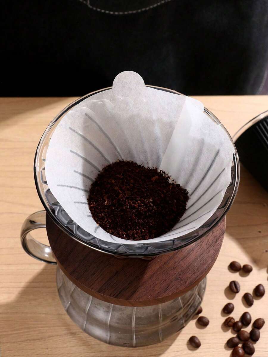 Brutelle 1 Peça Filtro de Café V60 em Formato de Leque da Brutelle ...