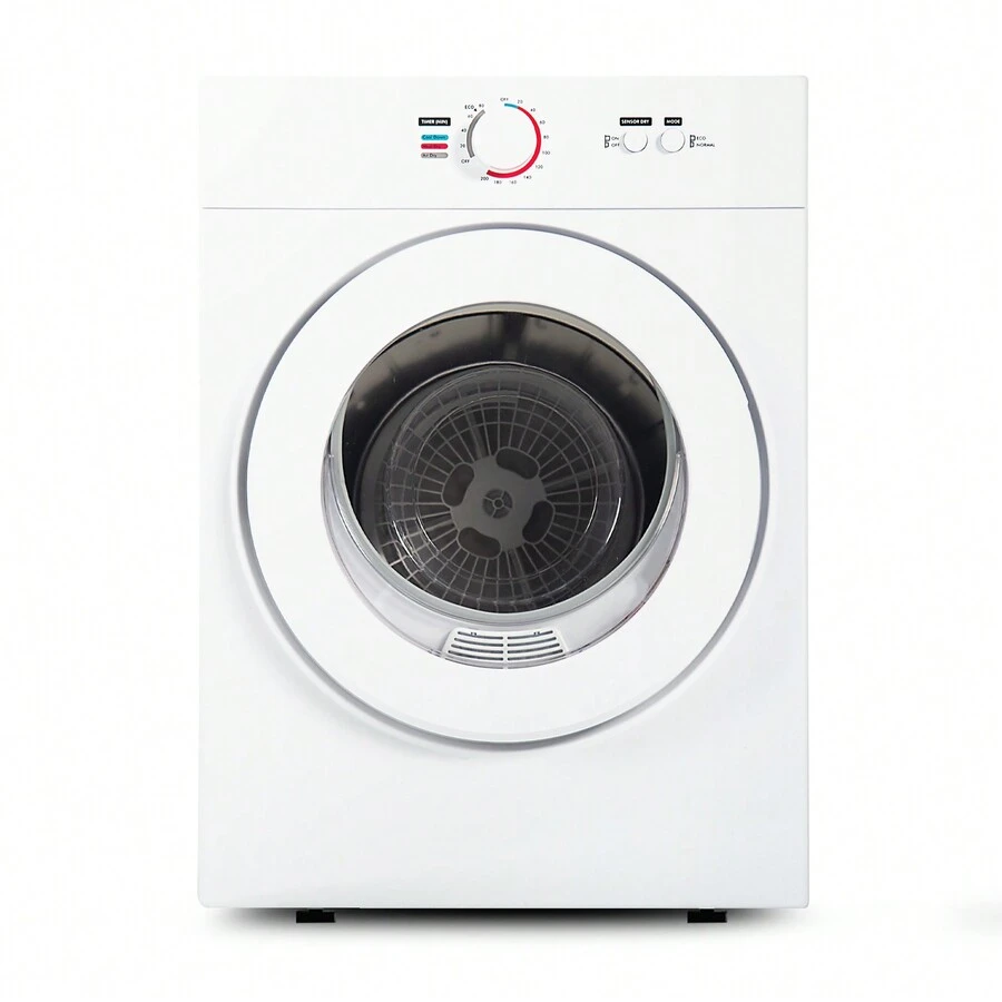 Compact Dryer 1.8 Cu. Ft. Portable Clothes Dryers With Exhaust Duct ...