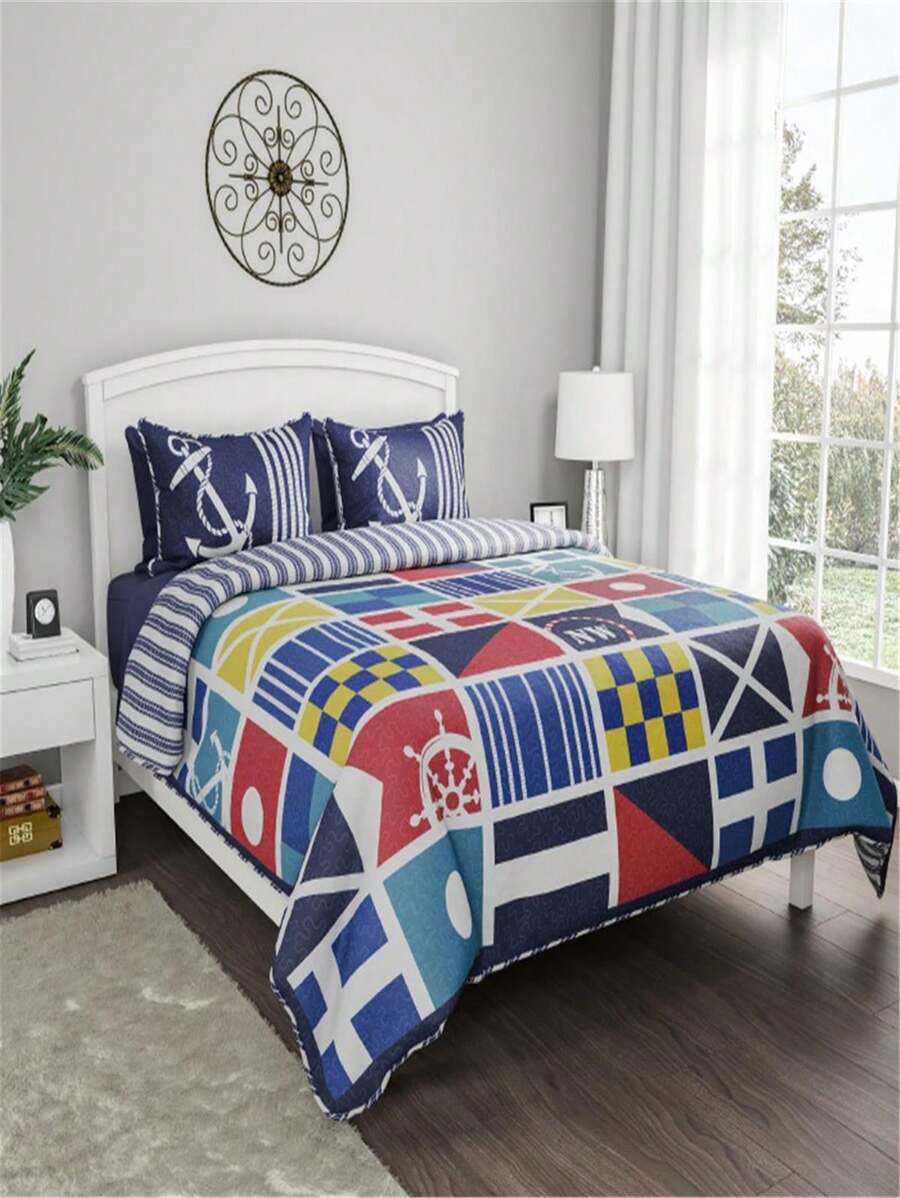 Unbeatablesale LHC 66-Q003TXL Quilt Bedspread Set With Exclusive ...